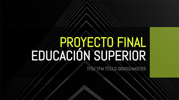 Proyecto final educación superior dinámico | Plantillas de Genially